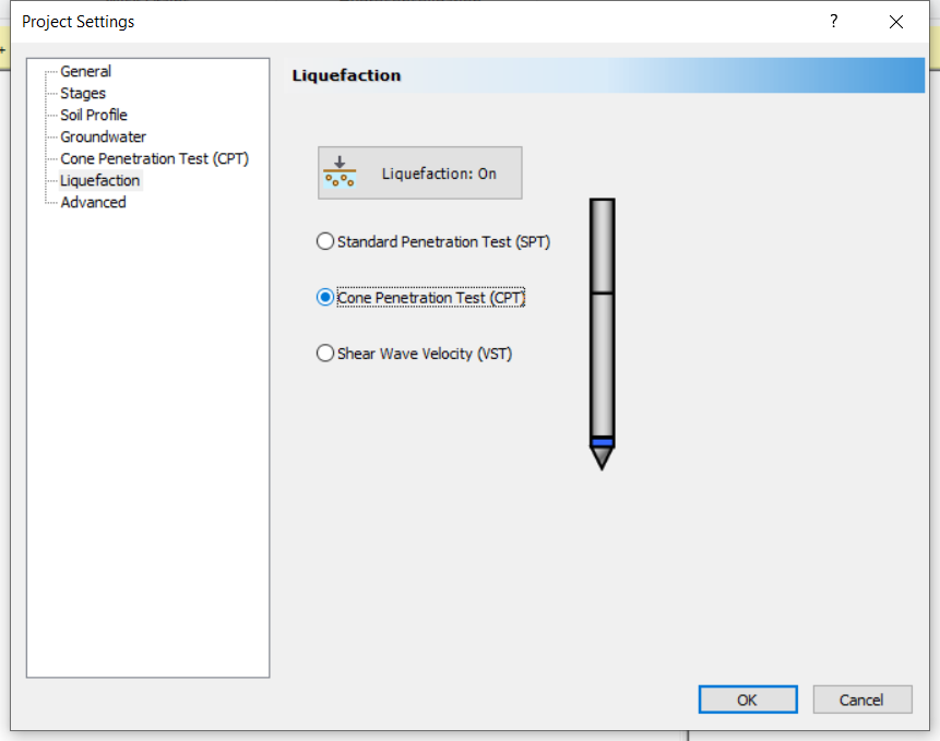 Settle3 Tutorials | 14a - Liquefaction analysis using CPT data